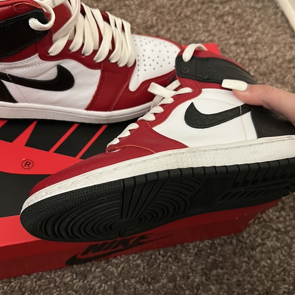 jordan one | Shoes | Wmns Air Jordan Retro High Og Satin Red ...